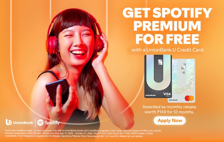 Credit Card - Discount and Promos | UnionBank