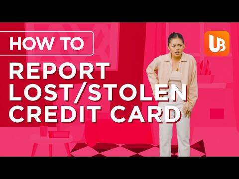 I’ve lost my card | UnionBank