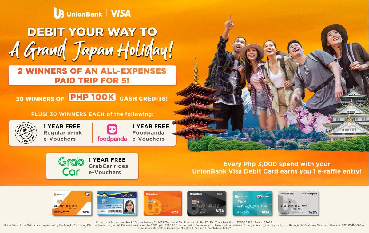 Debit Card - Discounts and Promos | UnionBank