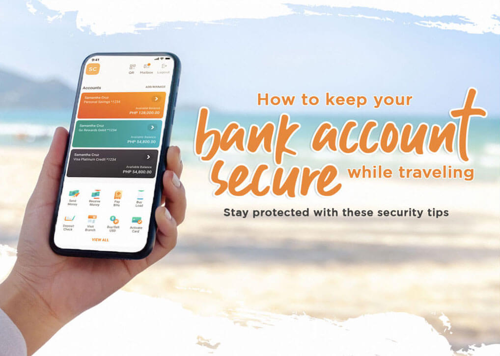How to Keep Your Bank Account Secure While Traveling | UnionBank