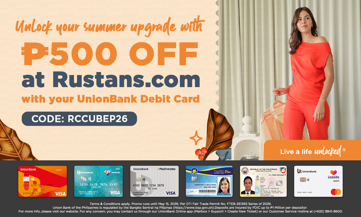 Debit Card - Discounts and Promos | UnionBank