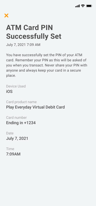 Green PIN (Set or Reset PIN Guide) | UnionBank