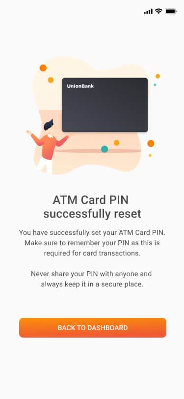 Green PIN (Set or Reset PIN Guide) | UnionBank