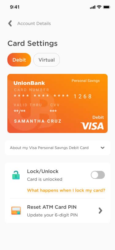 Green PIN (Set or Reset PIN Guide) | UnionBank