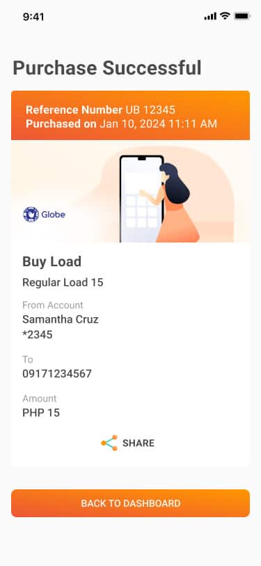 How to buy load using the app? | UnionBank