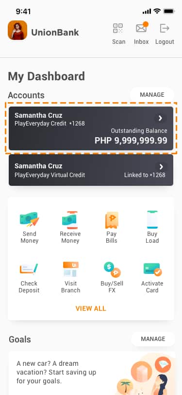 UnionBank Online | Manage Cards | UnionBank